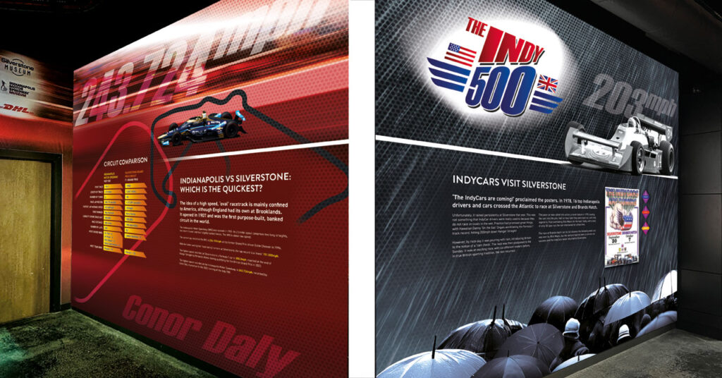 Exhibition Graphics for Silverstone Museum I View Case Study